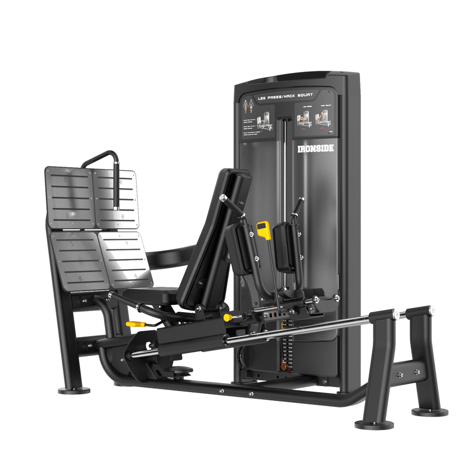 Dual Leg Press & Hack Squat Horizontal IRONSIDE Luxe – Ironside México