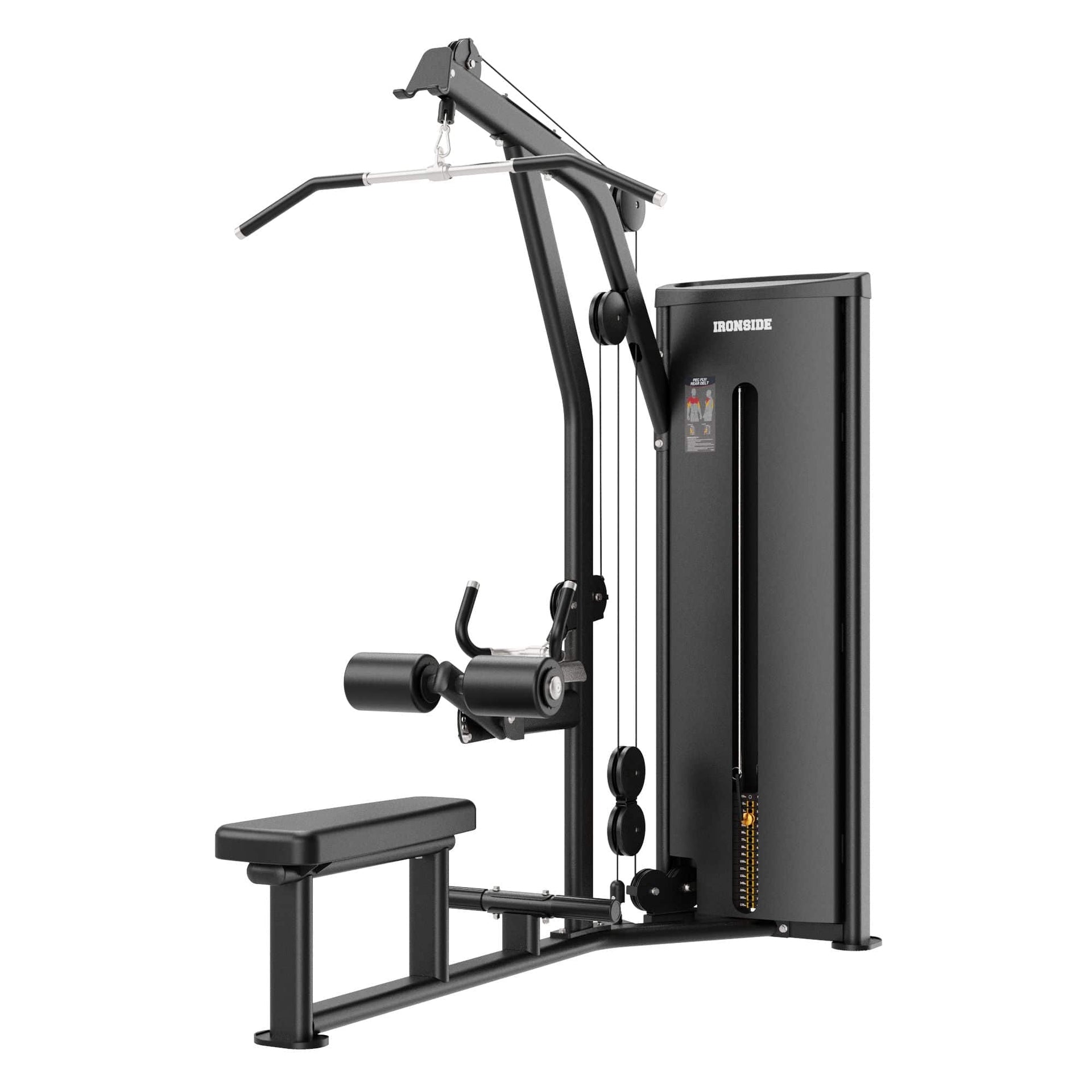 Dual Lat Pulldown & Row IRONSIDE Elite – Ironside México