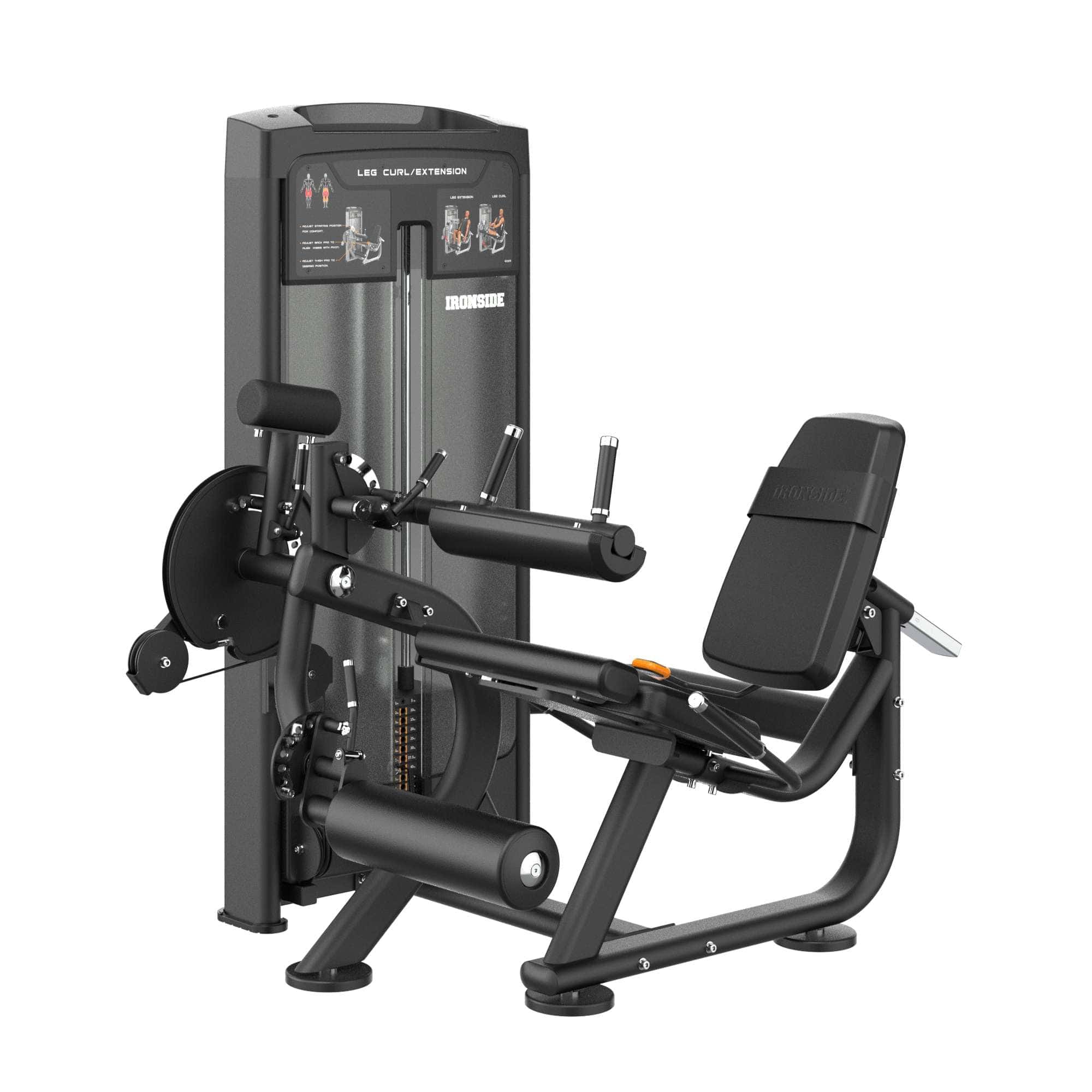 Dual Leg Curl & Extension Machine IRONSIDE Luxe – Ironside México