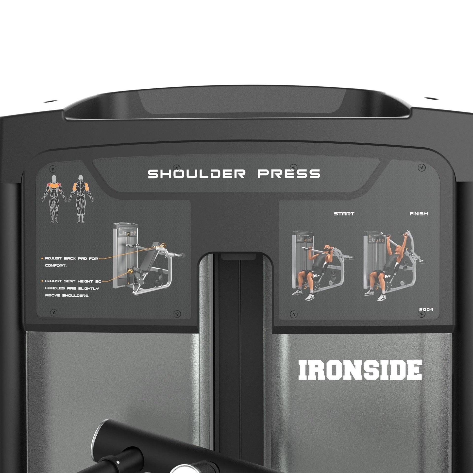 Iso Lateral Shoulder Press IRONSIDE Luxe – Ironside México