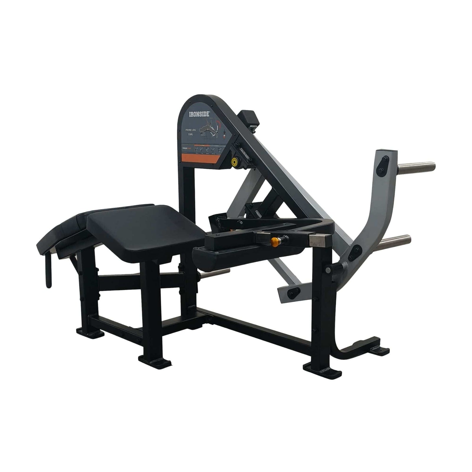 Prone Leg Curl Plate Loaded IRONSIDE Premier – Ironside México