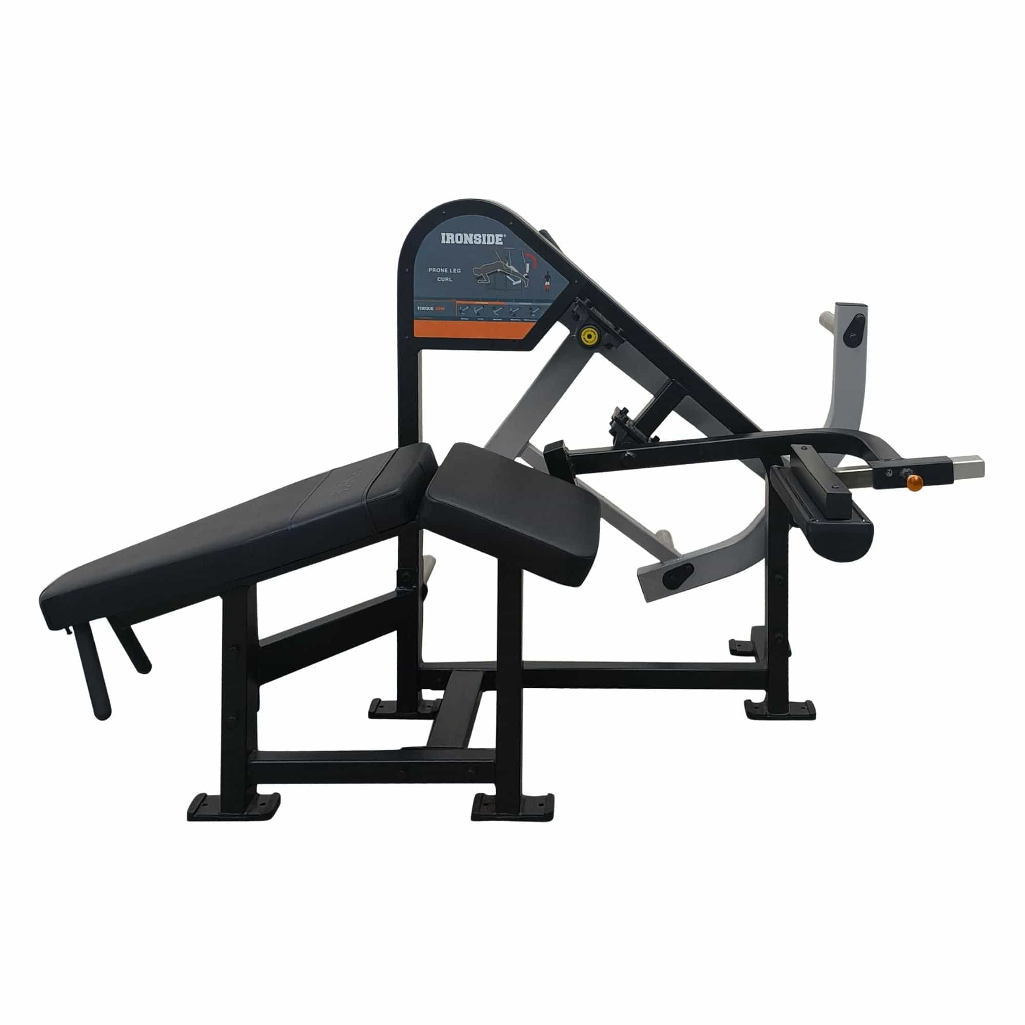 Prone Leg Curl Plate Loaded IRONSIDE Premier – Ironside México