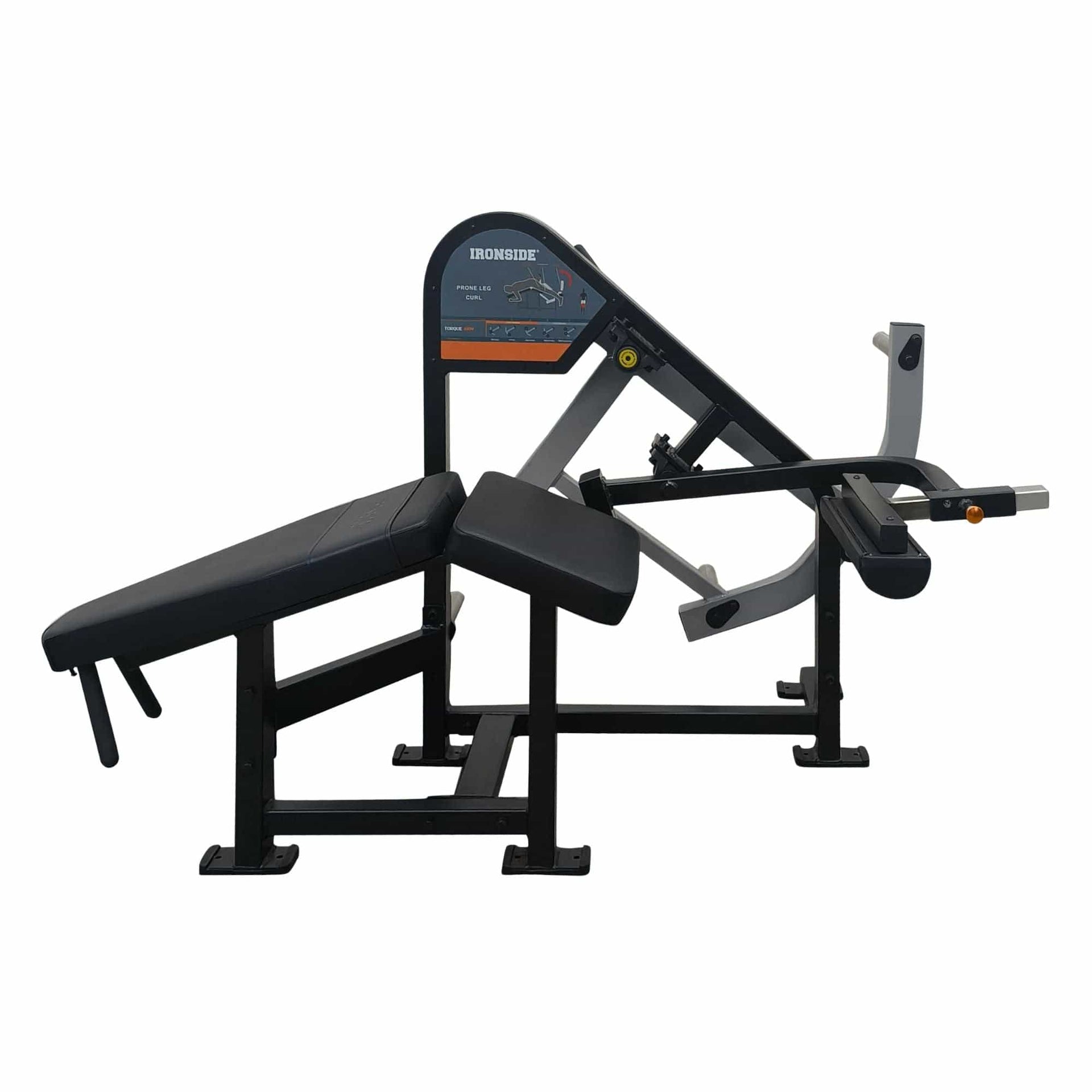 Prone Leg Curl Plate Loaded IRONSIDE Premier – Ironside México